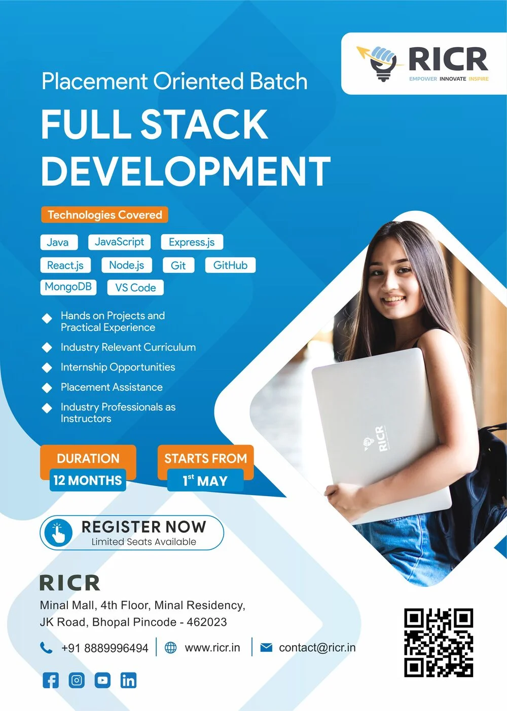 RICR - Raj Institute of Coding and Robotics